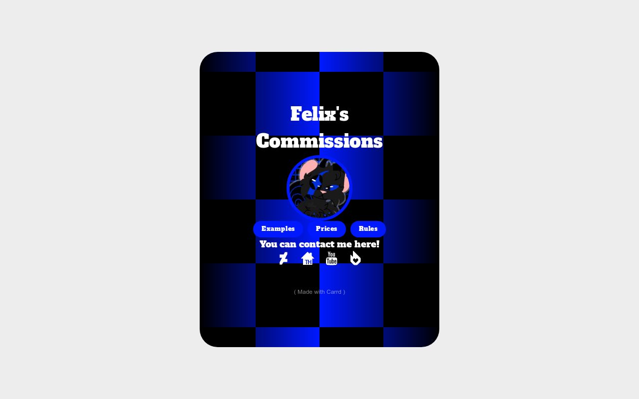 Felix's Commission Page